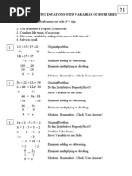 Linear Fraction Equation | PDF | Multiplication | Equations