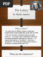 The Lottery - Close Reading Activity With Answers | PDF | Narration ...