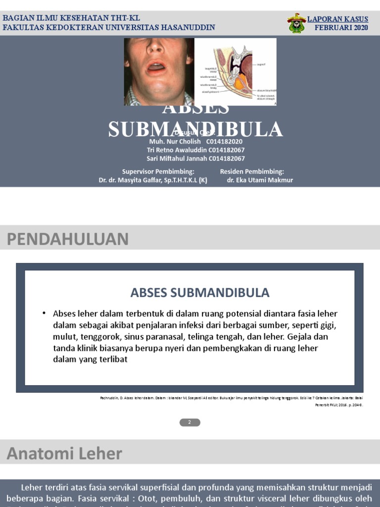 Abses Submandibula | PDF