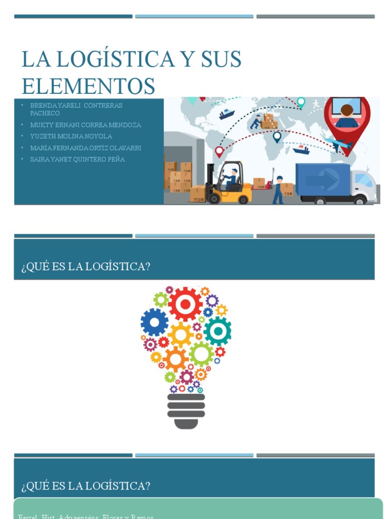 02 - La Logística y Sus Elementos | PDF | Logística | Almacén