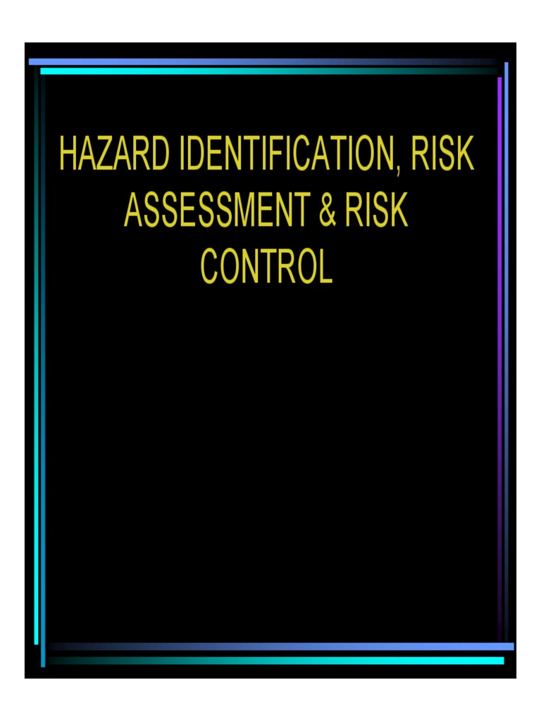 HIRARC: Workplace Safety Guide | PDF | Hazards | Risk Assessment
