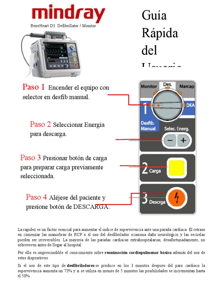 Guia Rapida Mindray | PDF