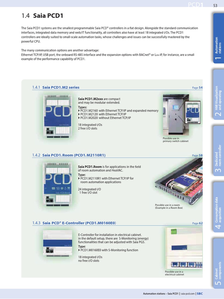 PCD1 System-Catalogue Controls | PDF | Building Automation | Flash Memory