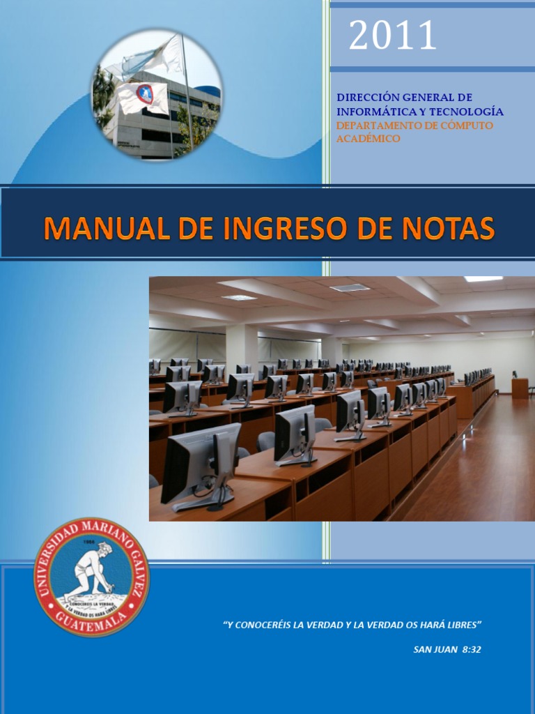Manual Ingreso de Notas PDF | PDF | Contraseña | Usuario (informática)