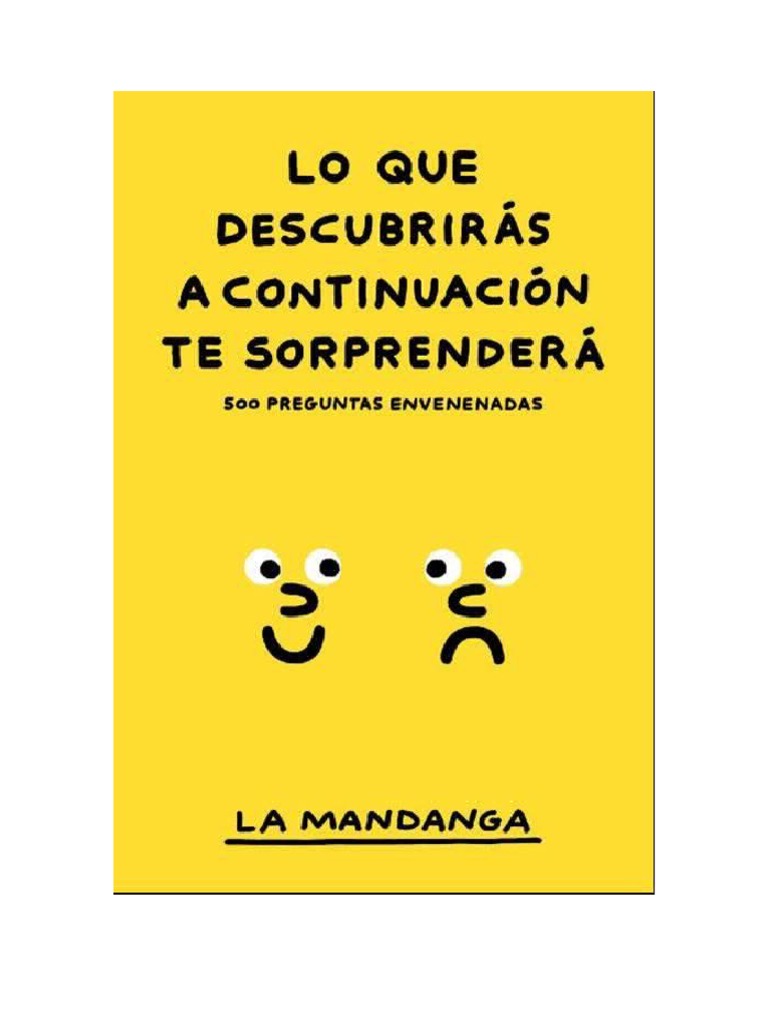 La Mandanga - Lo Que Descubriras A Continuacion Te Sorprendera | PDF ...