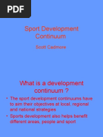 Understanding the Sports Development Continuum | PDF | Track And Field ...