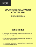 The Sports Development Pyramid | PDF | Sports | Physical Fitness