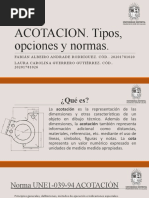Tipos de Cotas. | PDF | Ángulo | Dibujo