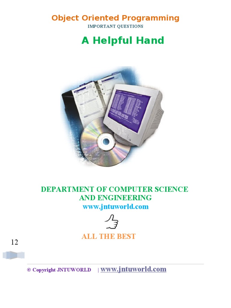 JAVA Important Questions (UNIT WISE) | PDF | Class (Computer Programming) | Method (Computer ...