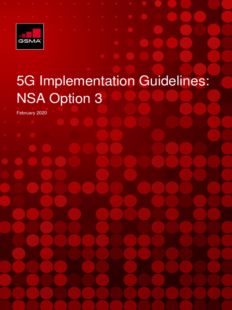 5G Implementation Guidelines NSA Option 3 v2.1 PDF | PDF | 4 G | Lte ...