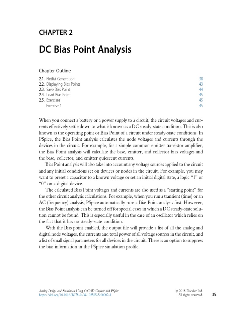 Chapter 2 - DC Bias Point - 2018 - Analog Design and Simulation Using ...