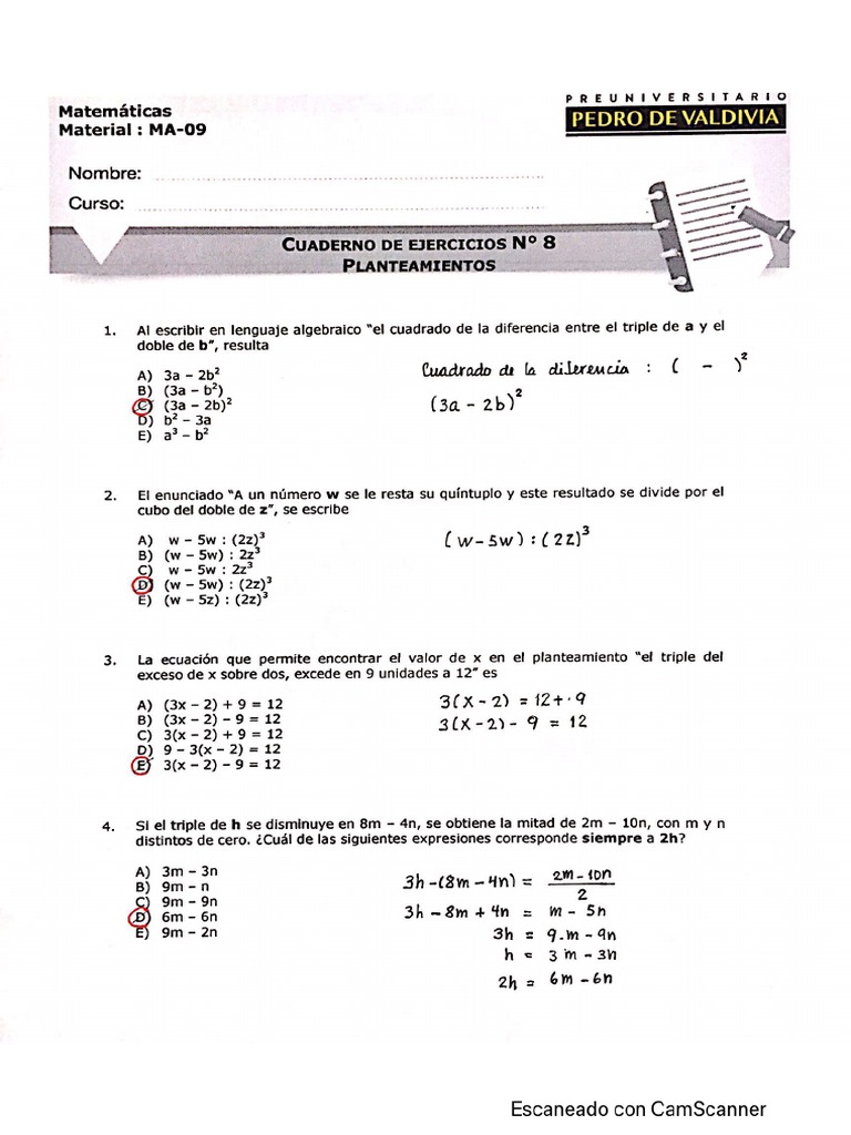 Pauta MA09 | PDF