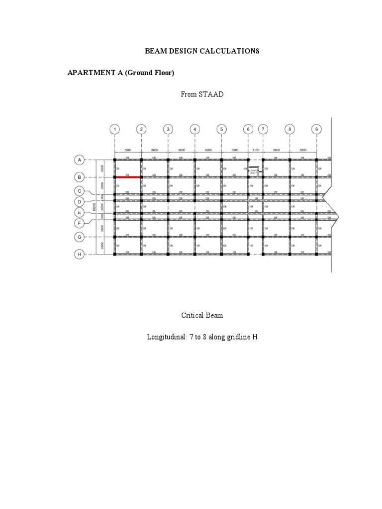 BEAM DESIGN With MIDSPAN FINAL | PDF | Civil Engineering | Structural ...