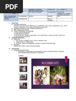 Community Engagement Module 1 - Lesson 1 | PDF | Community | Institution