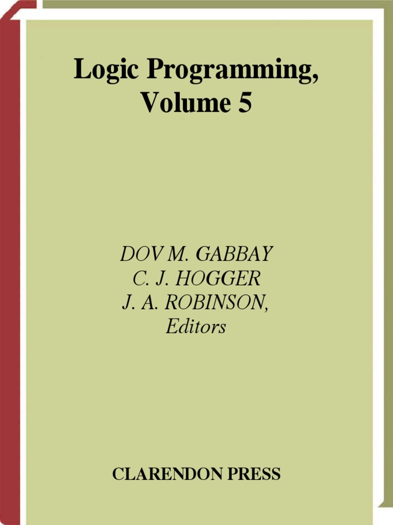 Logic Programming PDF PDF Mathematical Logic Interpretation Logic 