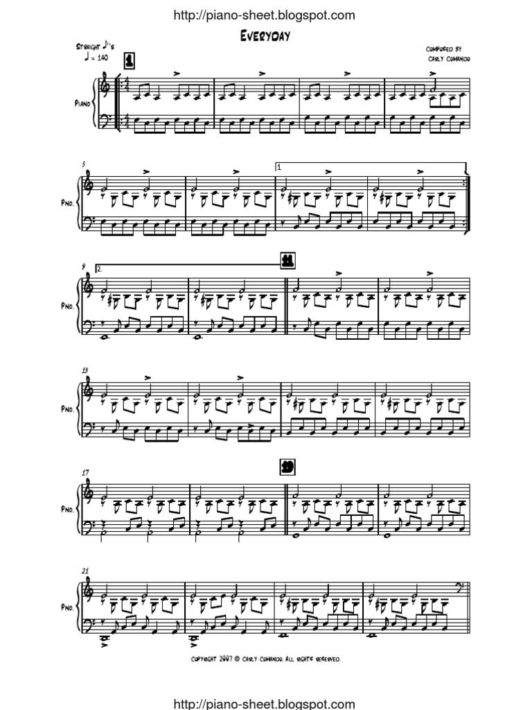 Carly Comando - Everyday | PDF | Tous droits réservés | Jargon
