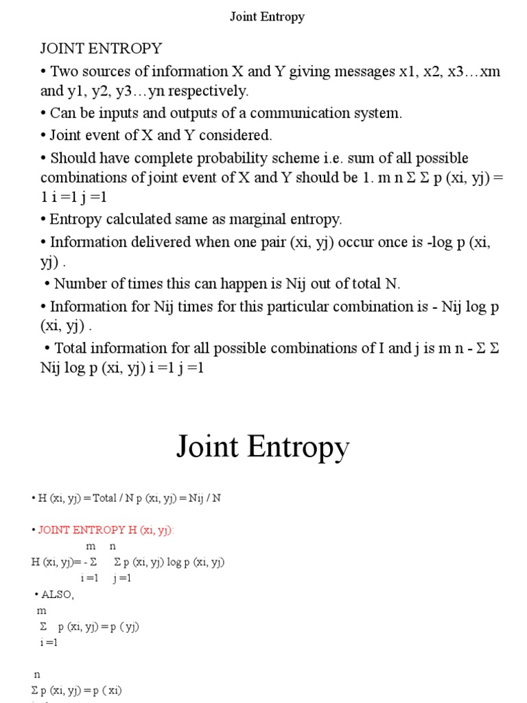 Entropy and Its Properties | Download Free PDF | Scientific Theories ...