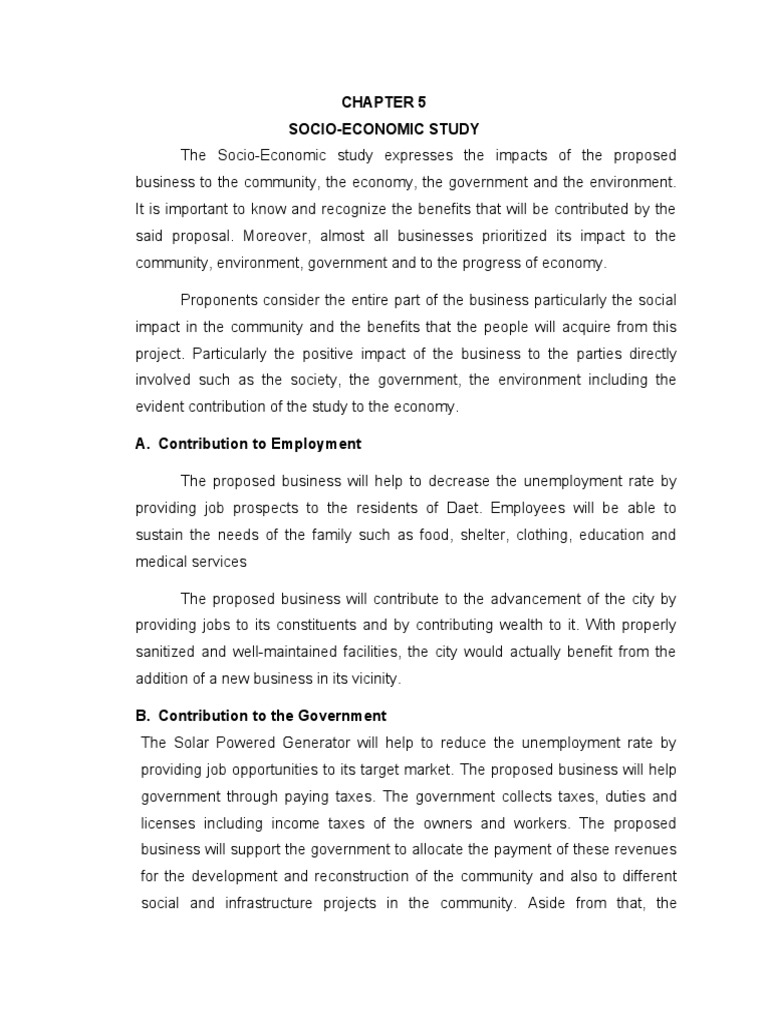 Chapter 5 - Socio-Economic Aspect | PDF | Solar Power | Taxes
