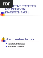 Descriptive Statistics Report Example | PDF | Mean | Skewness