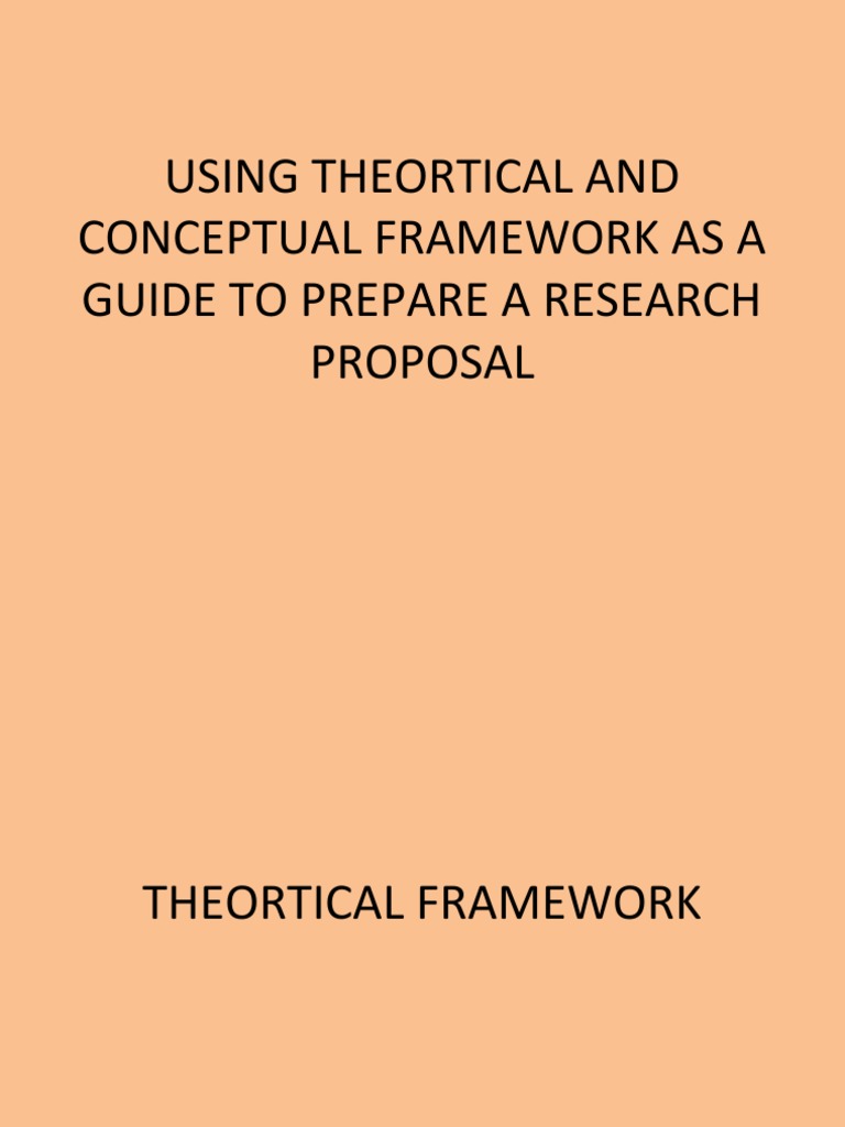 Research Proposal Framework Guide | PDF | Constructivism (Philosophy Of ...