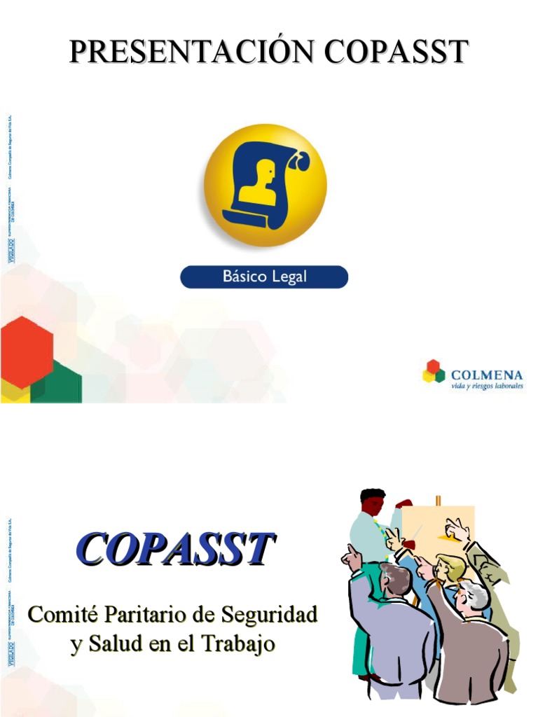 Presentación del COPASST: Funciones y Objetivos | PDF | Gobierno ...