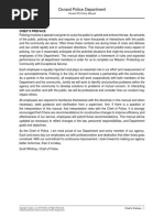 Law Enforcement Code of Ethics | PDF