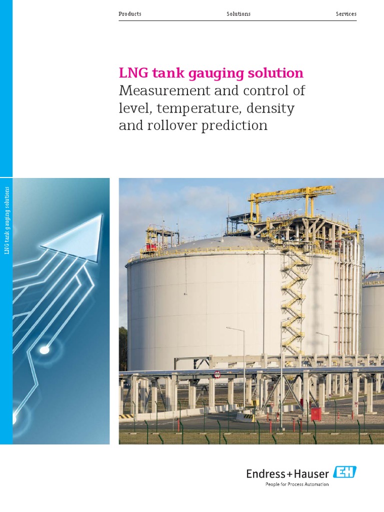 LNG Tank Gauging Solution | PDF | Liquefied Natural Gas | Instrumentation