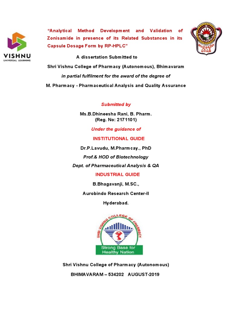 Title & Cover Page (If Only Institution Guide | PDF