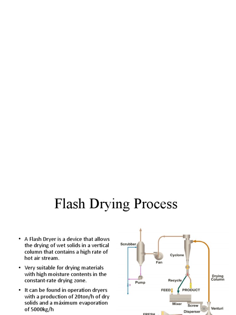 Flash Drying Process | Download Free PDF | Clothes Dryer | Gases