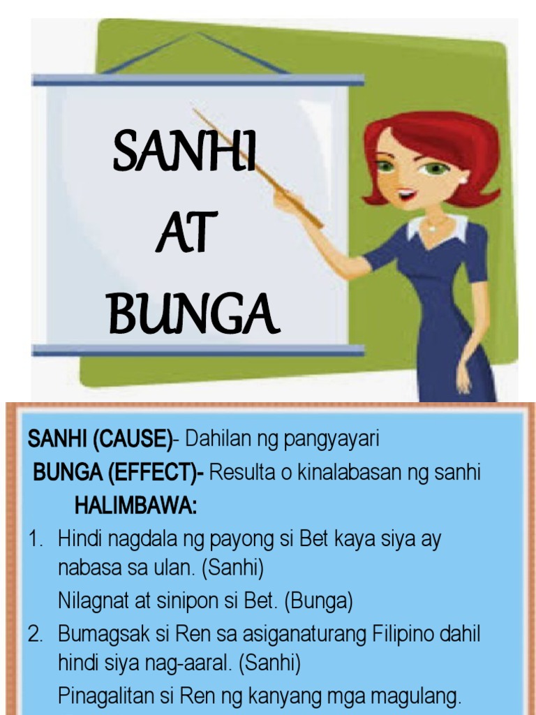 Sanhi at Bunga | PDF