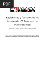 Reglas de Torneos de Play! Pokémon | PDF