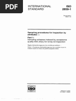 Is 2500 (Sampling Plan) | PDF | Standard Deviation | Sampling (Statistics)