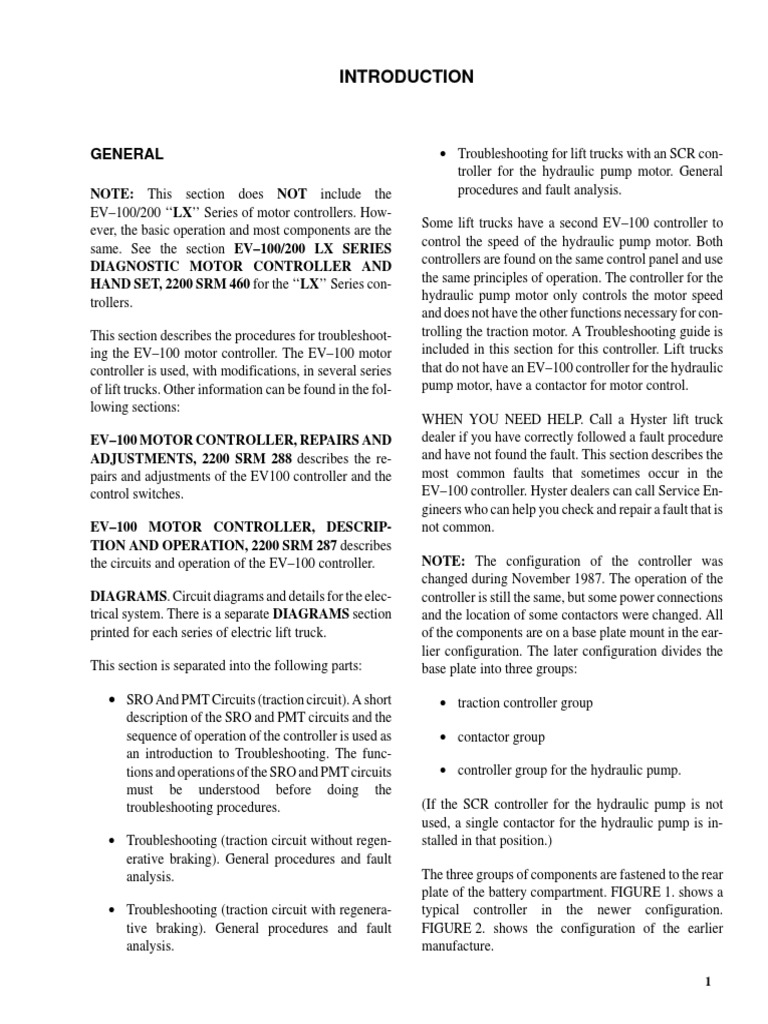 EV-100 Motor Controller Troubleshooting Guide | PDF | Insulator ...