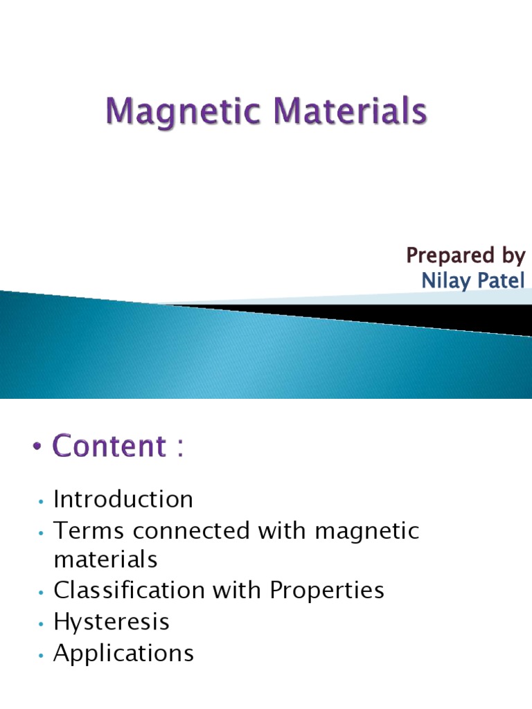 A Comprehensive Guide to Magnetic Materials: Their Properties ...