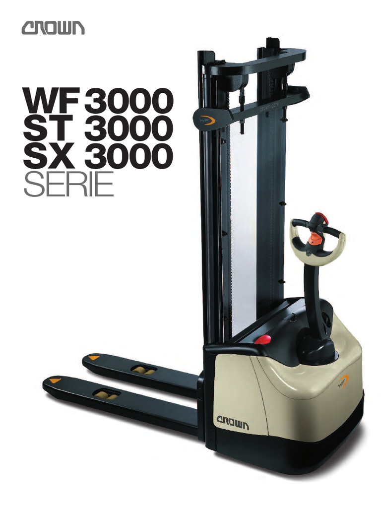 Crown WF ST sx3000 Catalogo Es | PDF | Diseño | Energía y recursos