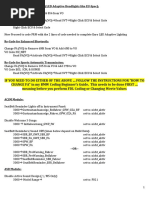 BMW F30 BimmerCode Cheat Sheet | PDF | Motor Vehicle | Car
