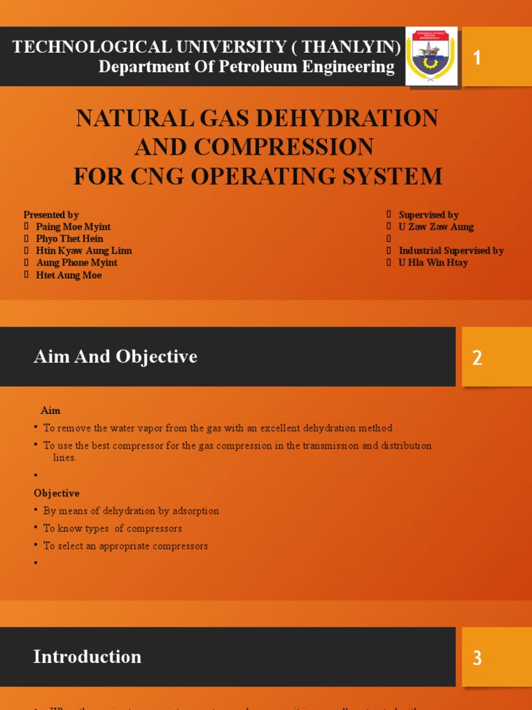 Presentation Odp | PDF | Natural Gas | Adsorption