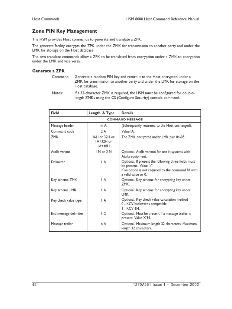 Zone PIN Key Management: Generate A ZPK | PDF | Encryption | Personal ...