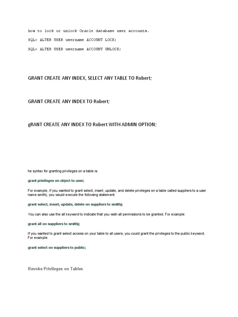 SQL Commands | PDF | Data Management | Database Index SQL Commands | PDF | Data Management | Database Index