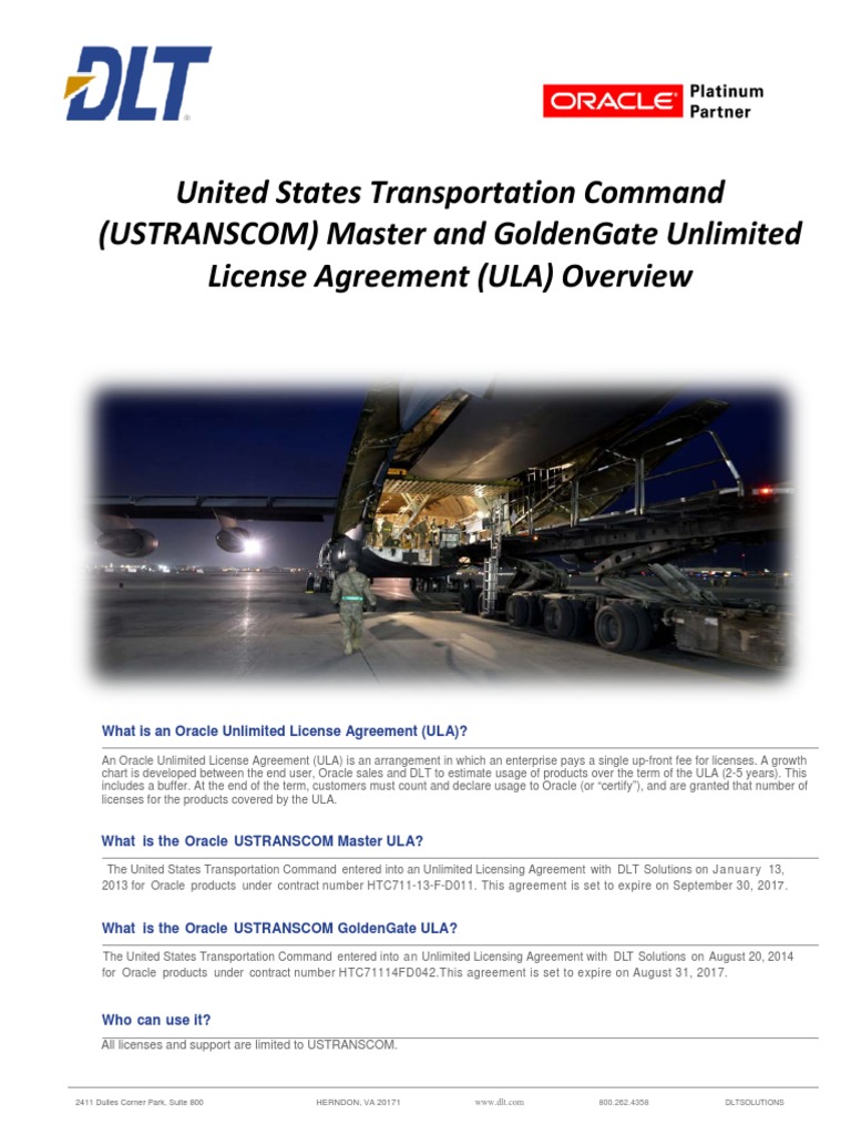 United States Transportation Command (Ustranscom) Master and Goldengate ...