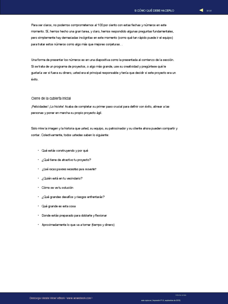 The Agile Samurai-2.en - Es | PDF | Usuario (informática) | Software