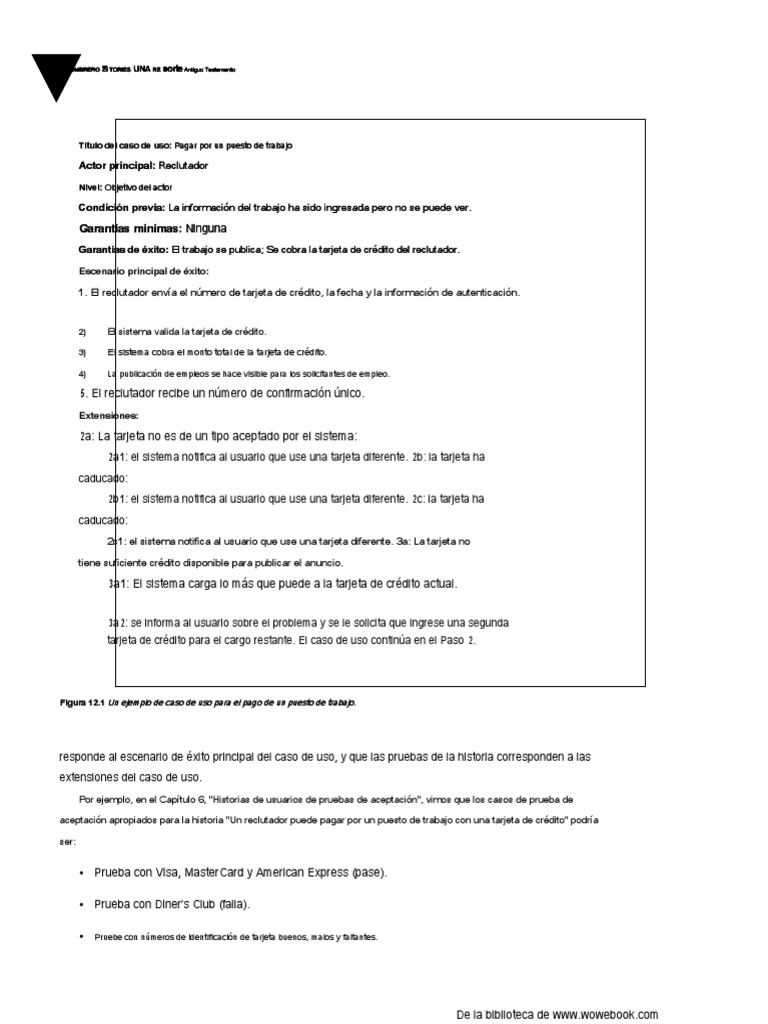 User Stories Applied Mike Cohn 3.en - Es | PDF | Caso de uso | Usuario ...