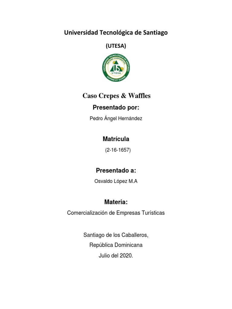 Estrategia de Marketing de Crepes&Waffles | PDF | Marketing | Business