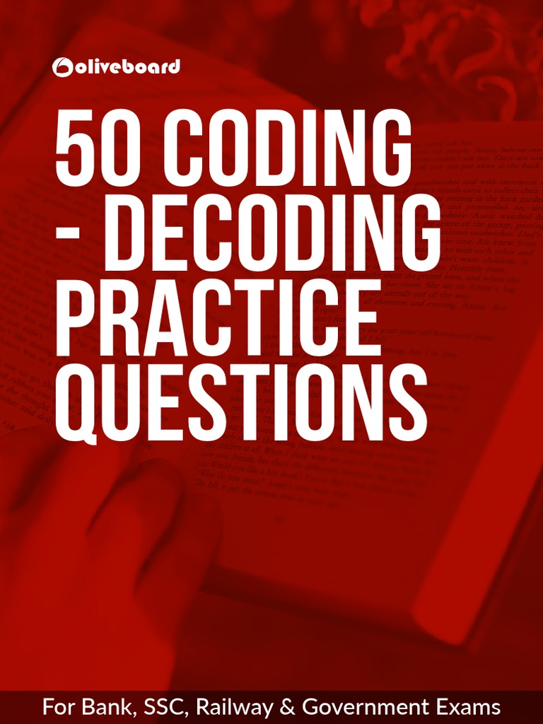 50 Coding Decoding Practice Questions | PDF 50 Coding Decoding Practice Questions | PDF