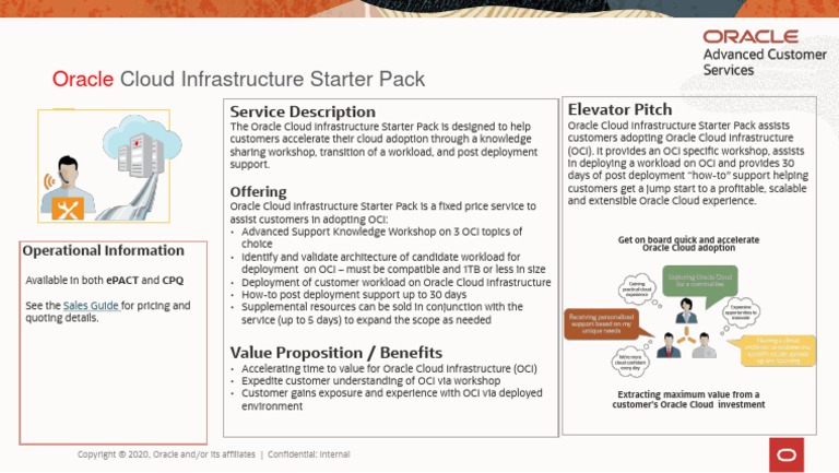 Cloud Infrastructure Starter Pack: Oracle | PDF | Oracle Corporation ...