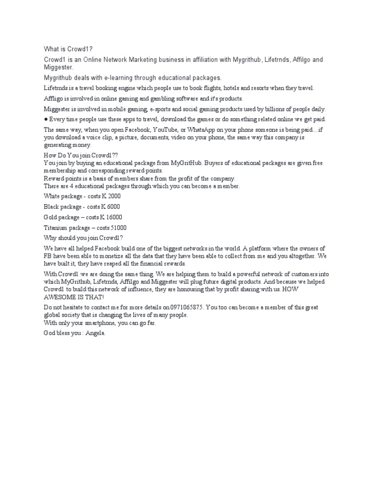 What Is Crowd1 | PDF | Social Science