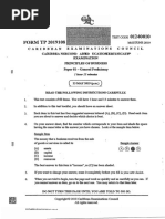 CSEC POA P2 May 2023 | PDF