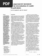 MINTEK Cynoprobe 3 Datasheet en | PDF | Cyanide | Titration