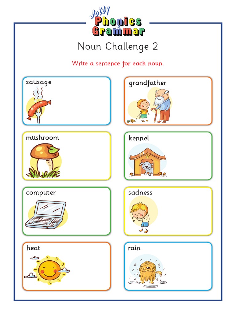 Noun Challenge 2 PDF | PDF