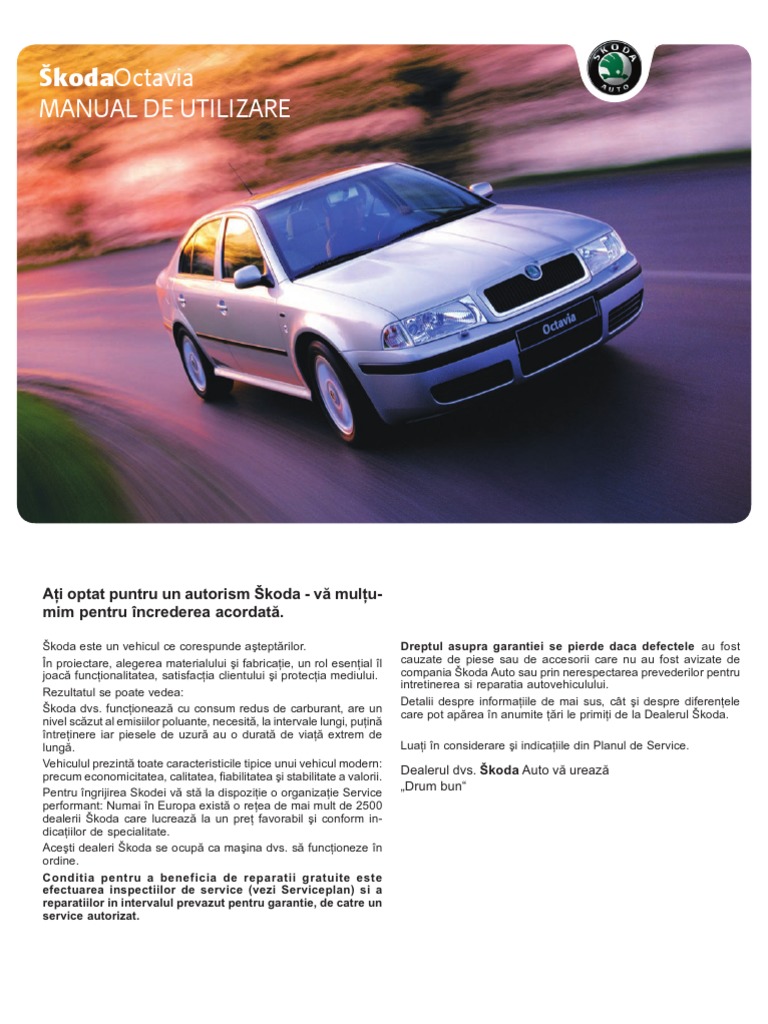 Skoda Octavia 1 PDF | PDF
